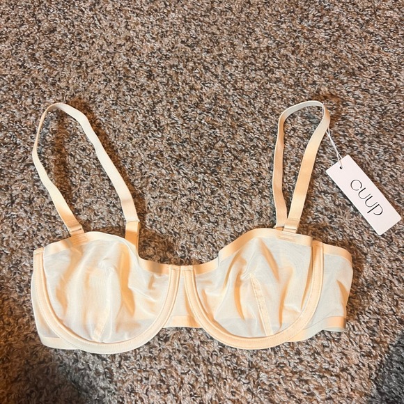 CUUP | Intimates & Sleepwear | Cuup The Balconette Bra Sheer Unlined ...